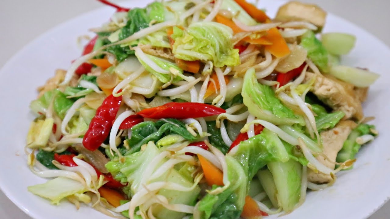 SAWI PUTIH DAN TOGE DI MASAK MENU INI BIKIN KALAP MAKAN - YouTube