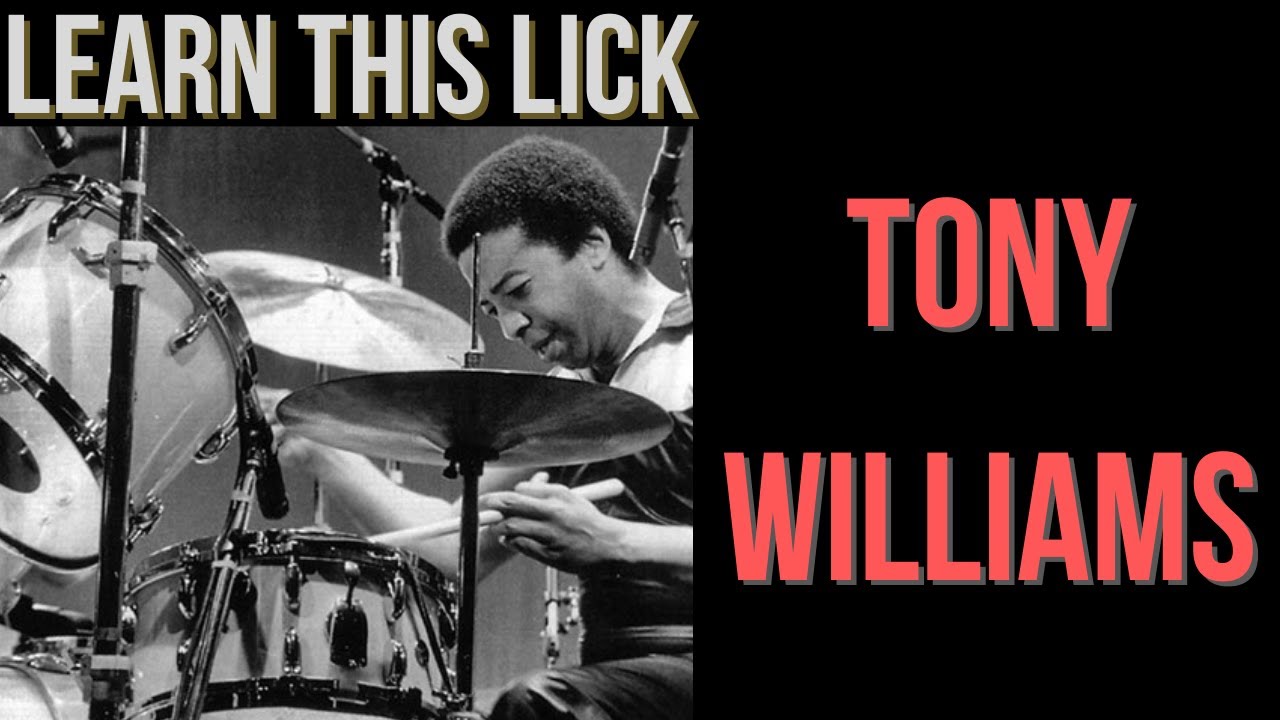 HOW TO PLAY THESE 4 TONY WILLIAMS PHRASES FROM HIS LIVE DRUM SOLO ON ...