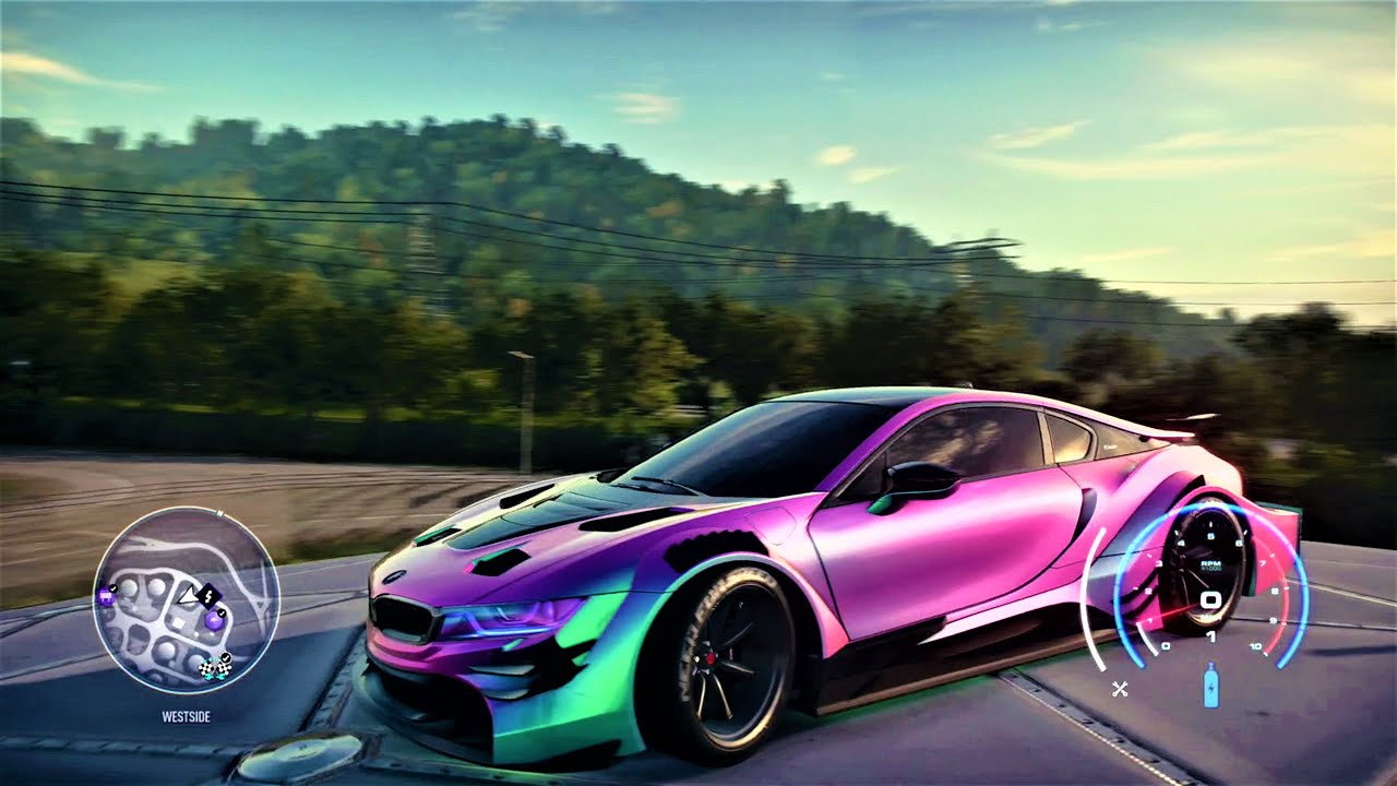Need For Speed - HEAT BMW i8 Projížďka na Golfovém hřišti - YouTube