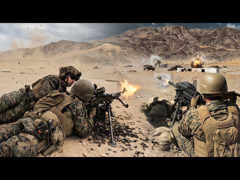 LETHAL PRECISION! US Marines Fire Mk 19 Grenade Launcher & M240B Machine Gun