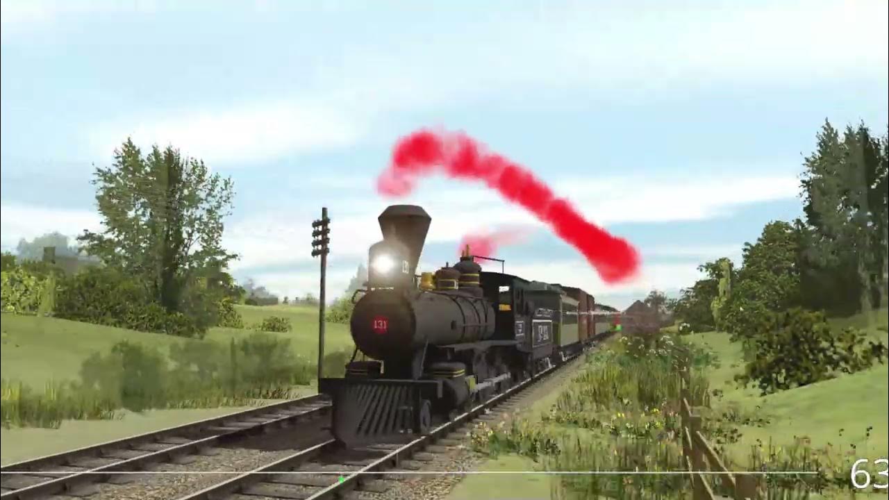 SIERRA NO.3 AND COLOURFUL SMOKEY - TRAINZ RAILROAD SIMULATOR - YouTube
