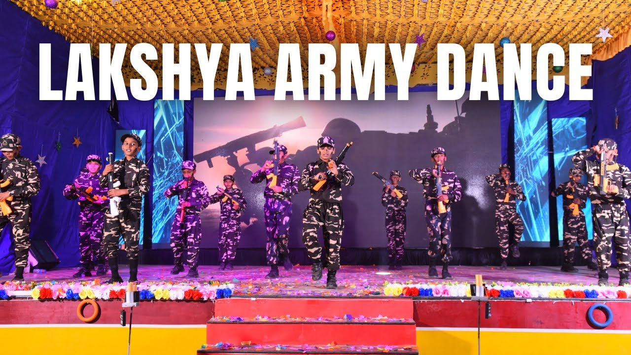Lakshya Army Dance | Genius Kids Raver & Aditya English Medium School ...
