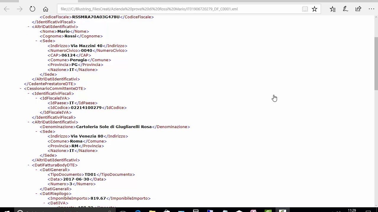 Automatico Citazione Abituale specifiche file xml fattura elettronica ... Automatico Citazione Abituale specifiche file xml fattura elettronica ...