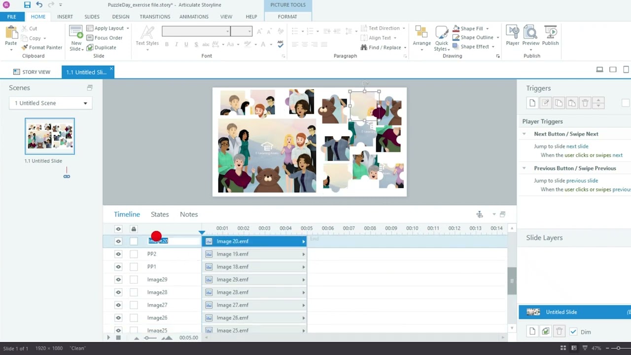 How To Create Puzzle Game In Storyline 4 Part 4 7 YouTube How To Create Puzzle Game In Storyline 4 Part 4 7 YouTube