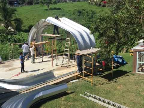 Steel Master Building Installation - YouTube