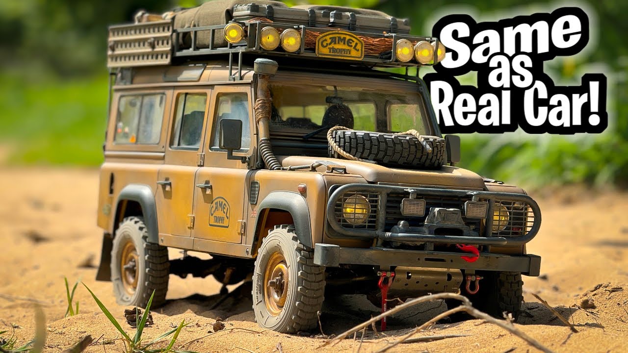 Rc Camel Trophy Offroad 4x4 Adventure Land Rover Defender Boom Racing ...