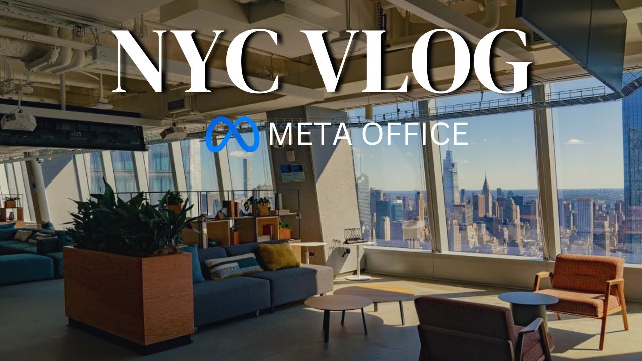 Eng) NYC Vlog🗽 Meta office tour | 젤라또에 진심인 Meta🍧| 센트럴 파크 산책하고 Polo ...