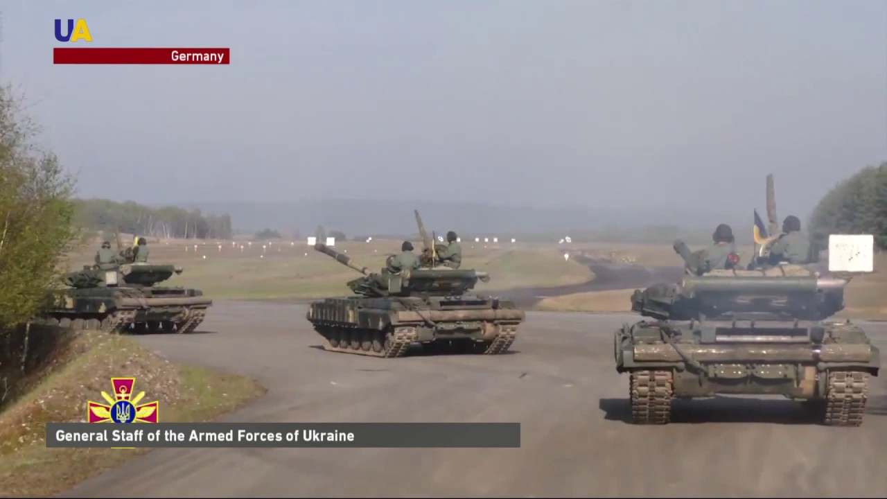Ukraine Taking Part in the Strong Europe Tank Challenge - YouTube