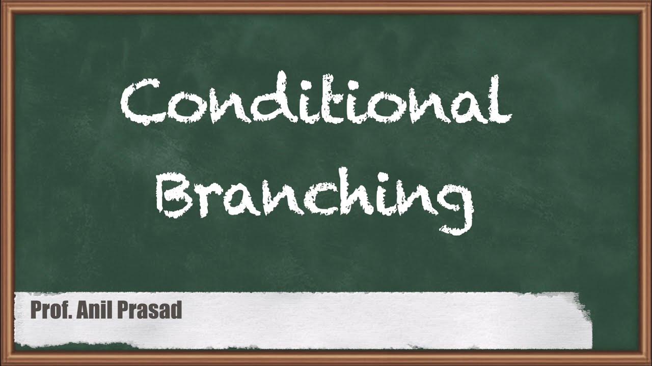 Conditional Branching - Micro Programed Control Unit - Computer ...