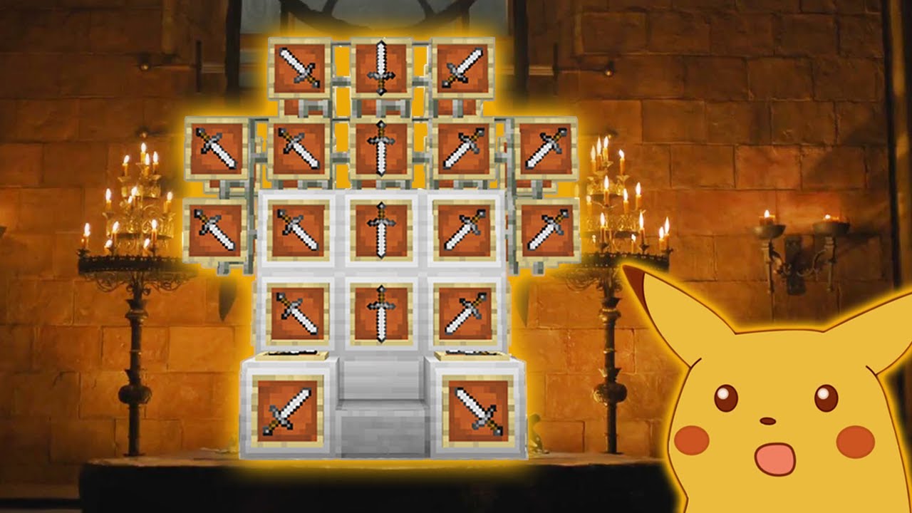 Build the Iron Throne in 1 Minute - Minecraft Building Tutorial (Game ...