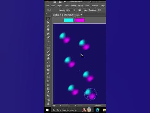 How to create 3d ball effect and gradient background in adobe ...