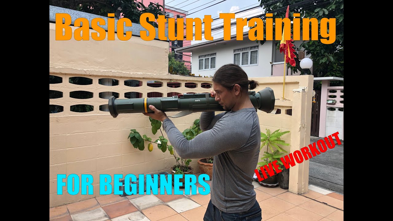 Basic Stunt Training For Beginners - YouTube