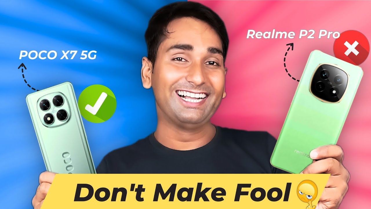 Poco X7 5G vs realme P2 Pro 5G: The Ultimate Midrange Showdown! - YouTube