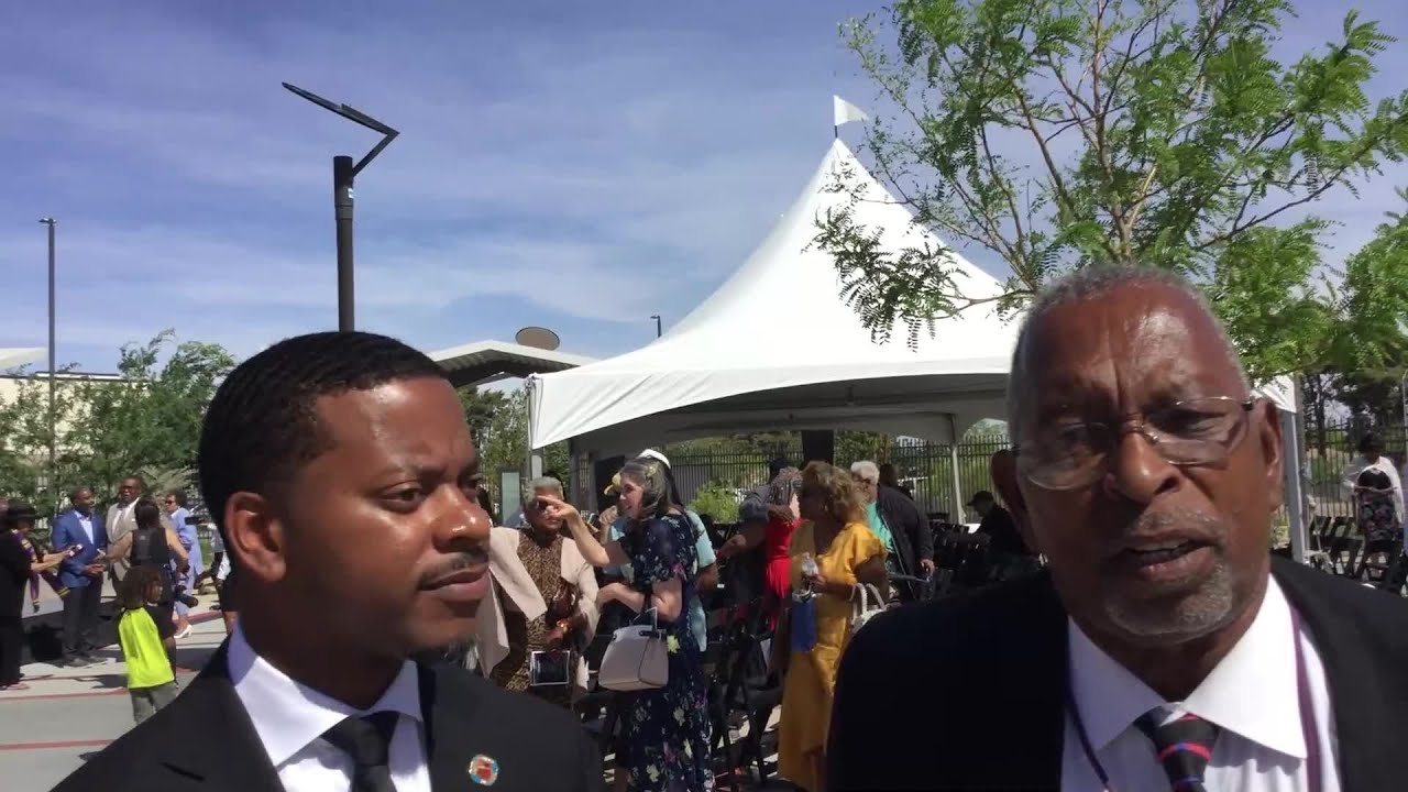 William McCurdy, Sr. inducted at Historic Westside Legacy Park - YouTube