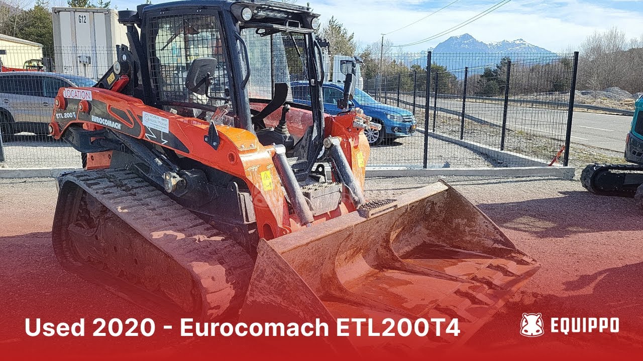 Used 2020 - Eurocomach ETL200T4 | Used Tracked Skid Steer | equippo.com ...