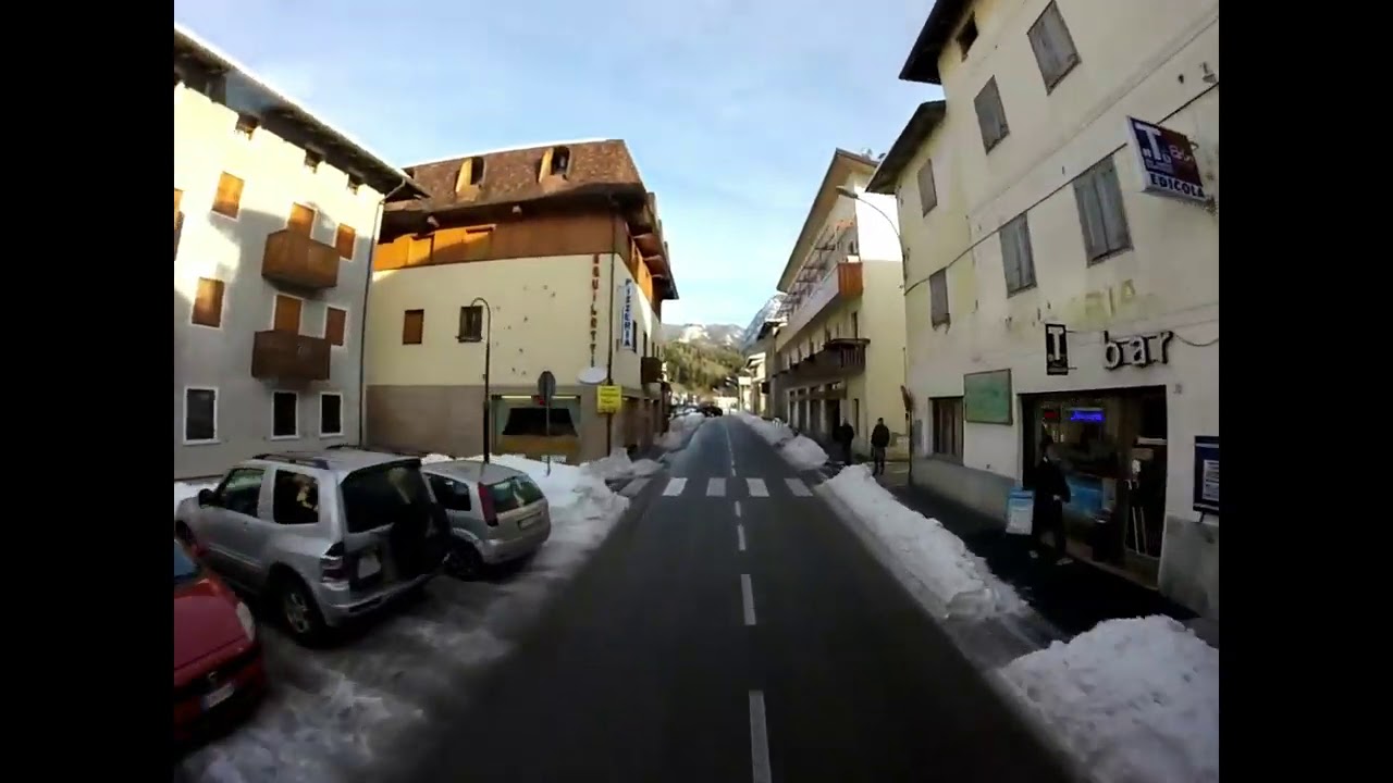 Passo della Mauria tra Veneto e Friuli tra Belluno e Udine - YouTube