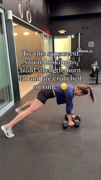 Your next super set to incorporate into your strength routine #buildstrength #wellnessliving ...