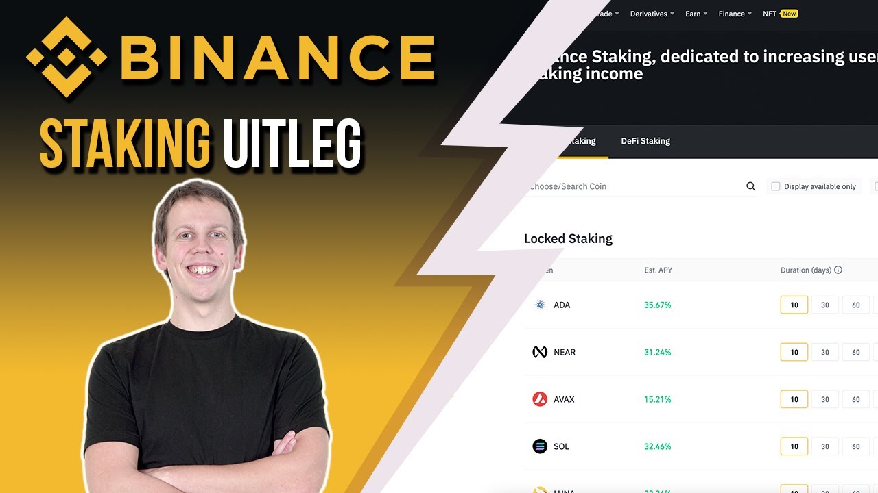 Binance staking uitleg | Hoe werkt staking op Binance? - YouTube