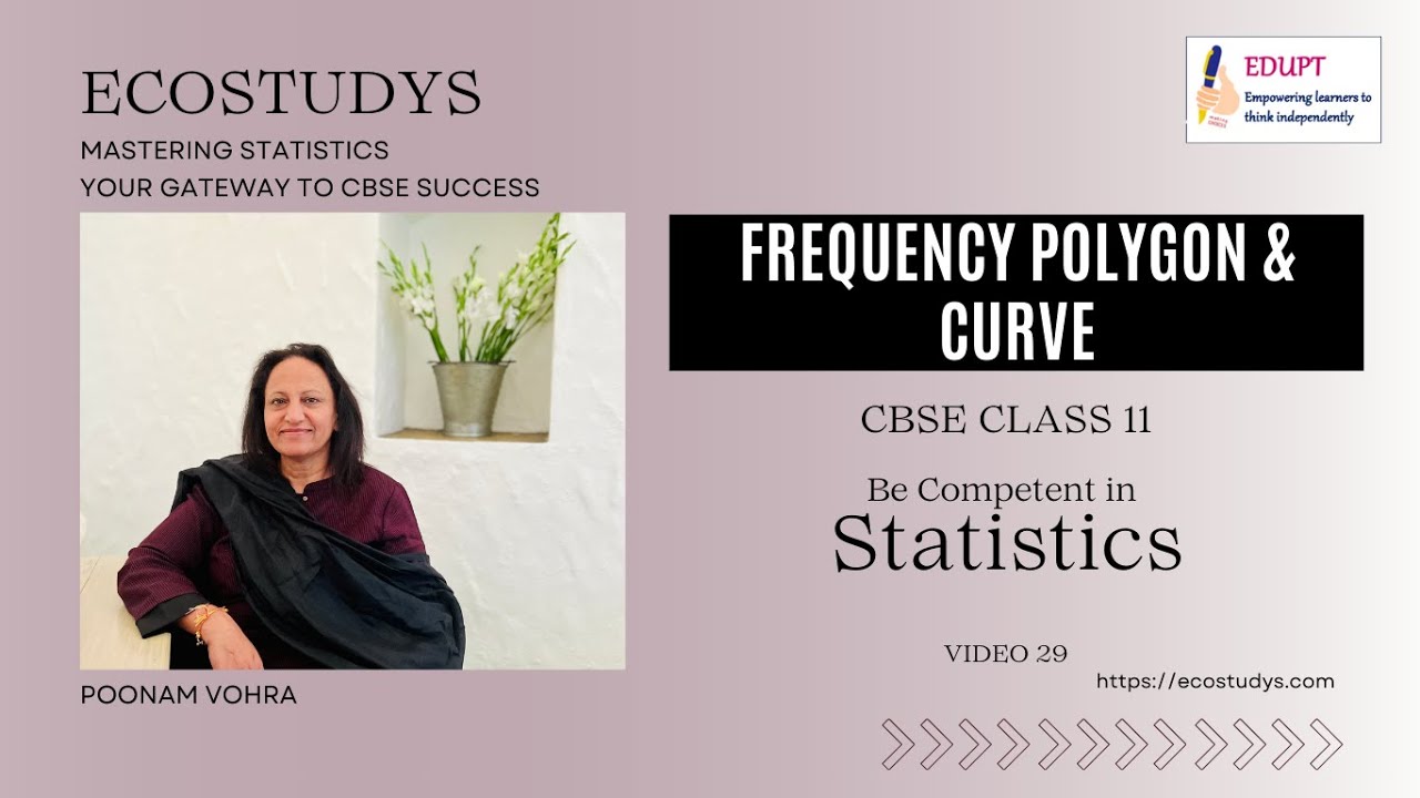 Frequency Polygon using mid-points 7 min in Statistics for CBSE Exam ...