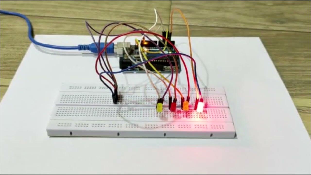 My first Arduino project - YouTube