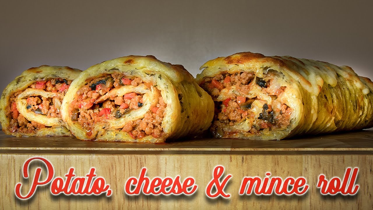 You Will Cook This Potato, Cheese and Mince Roll Again and Again ...