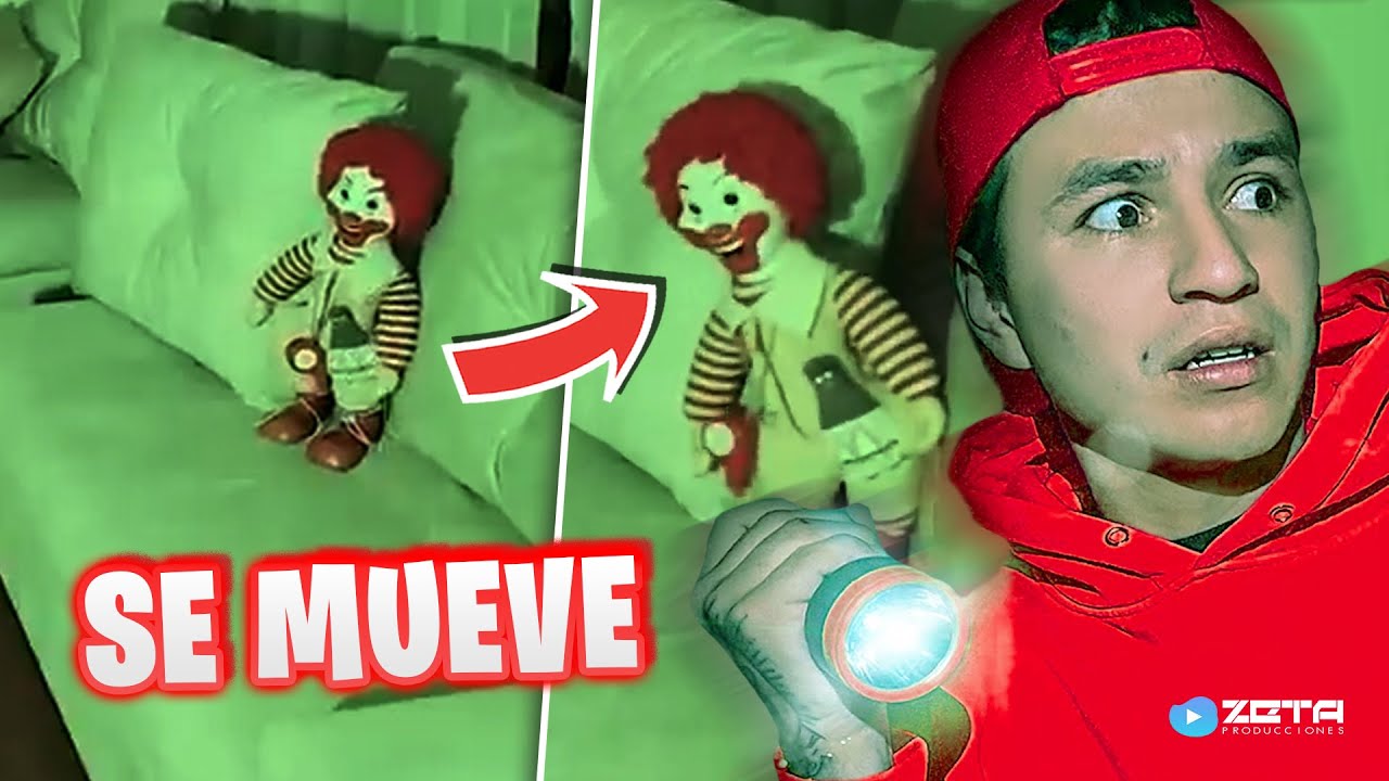 el MUÑECO de PARCERICO se MUEVE *100% REAL* ¿embrujada la casa de ...