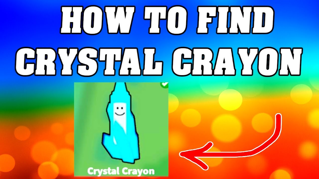 How To Find CRYSTAL CRAYON in FIND THE CRAYONS ROBLOX 🖍️ [UPDATE ...