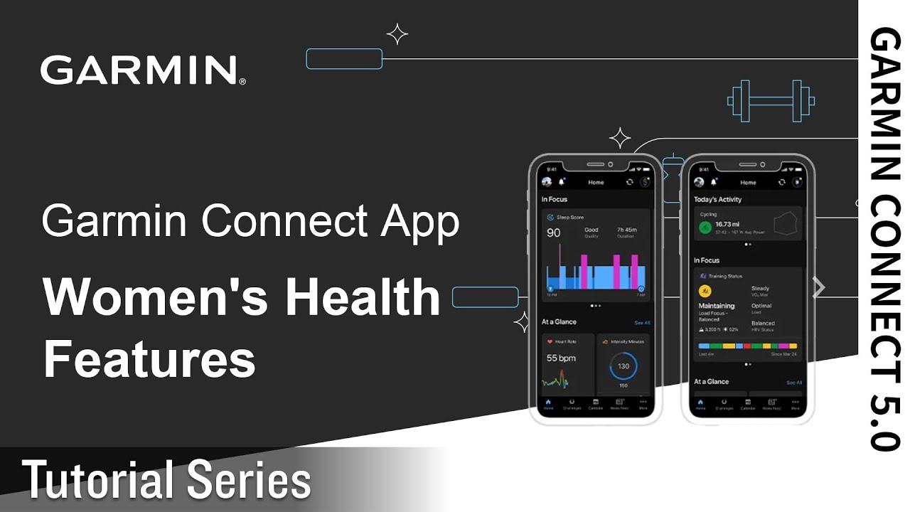 Tutorial - Garmin Connect App: Women's Health Features - YouTube