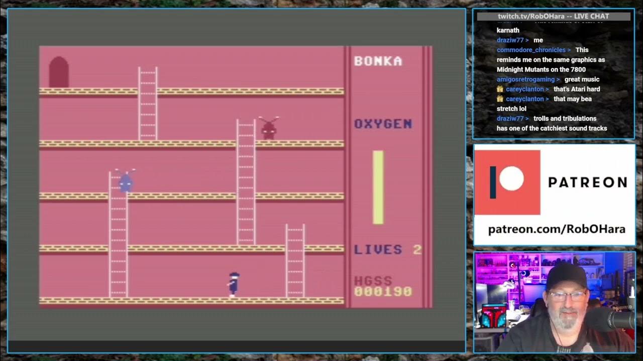 Bonka by Micros [1983] (C64) | Sprite Castle Plays - YouTube