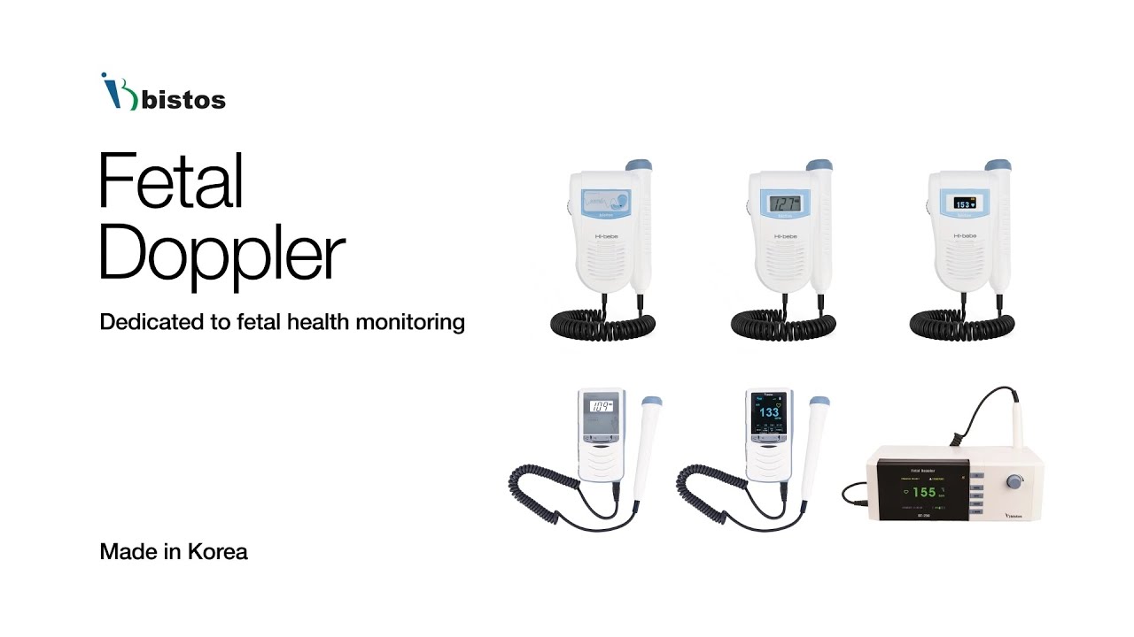 Fetal Doppler Hi bebe Introduction | Bistos Korea - YouTube