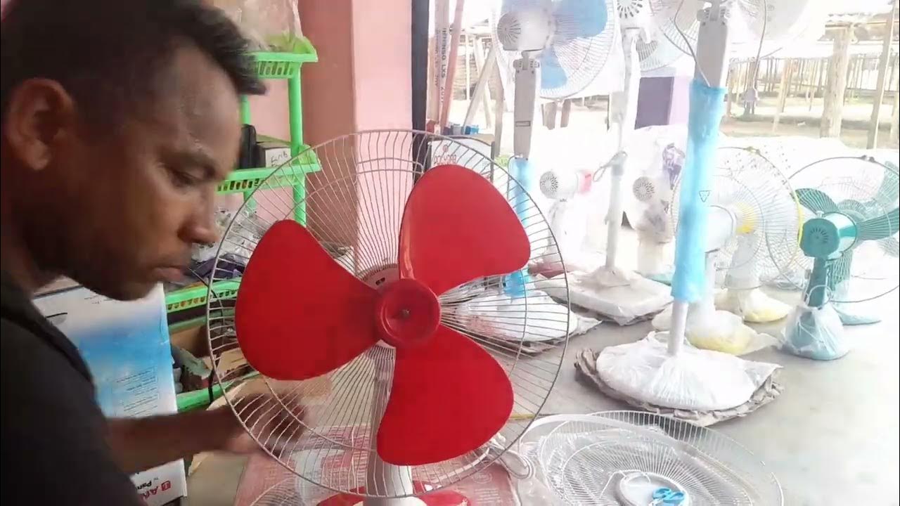 How to #Usha Table fan fitting #Mai dake Usha Table fan ko fitting kaa #Kaise usha table ko fit ...