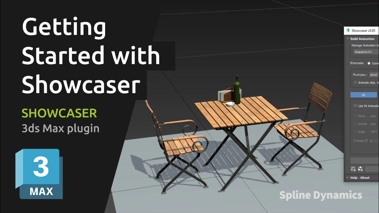 Showcaser 3dsMax plugin - Tutorial: Getting Started - YouTube