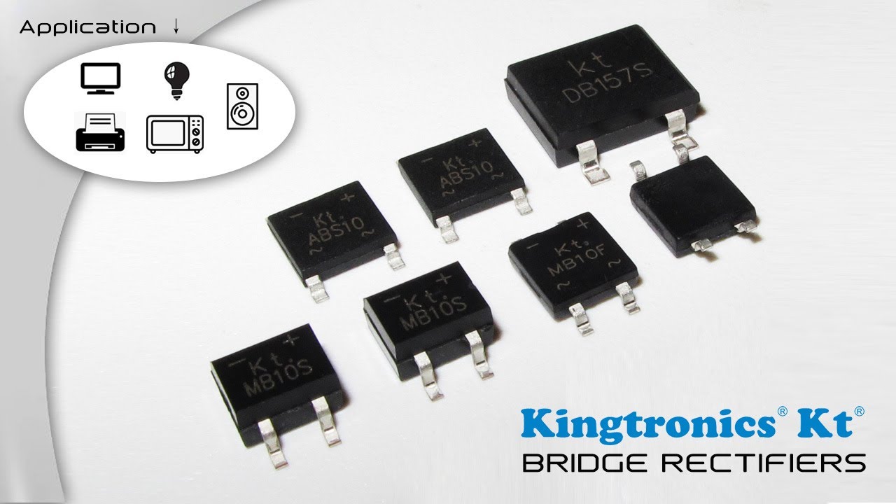 Kingtronics Kt 《Glass Passivated, Silicon, GPP Bridge Rectifiers》Used in Consumer Electronic ...