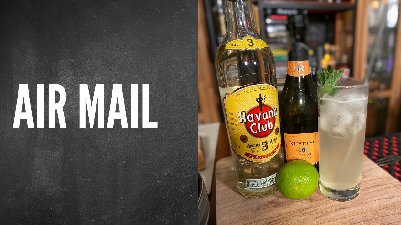 Air Mail Cocktail Recipe - How to make an Air Mail Cocktail | Difford's ...