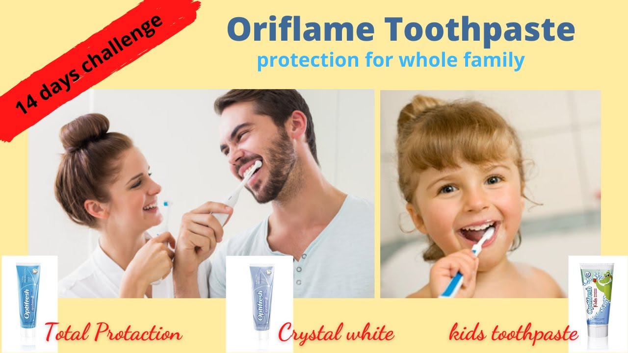 OPTIFRESH System 8 Crystal White/Total Protection/Kids Strawberry ...