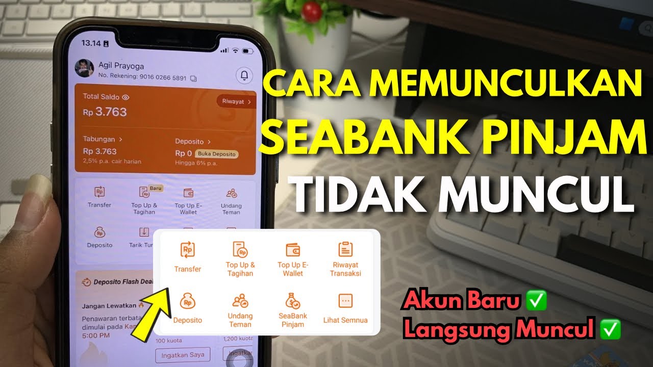 Cara Memunculkan SeaBank Pinjam | Mengatasi SeaBank Pinjam Tidak Muncul ...