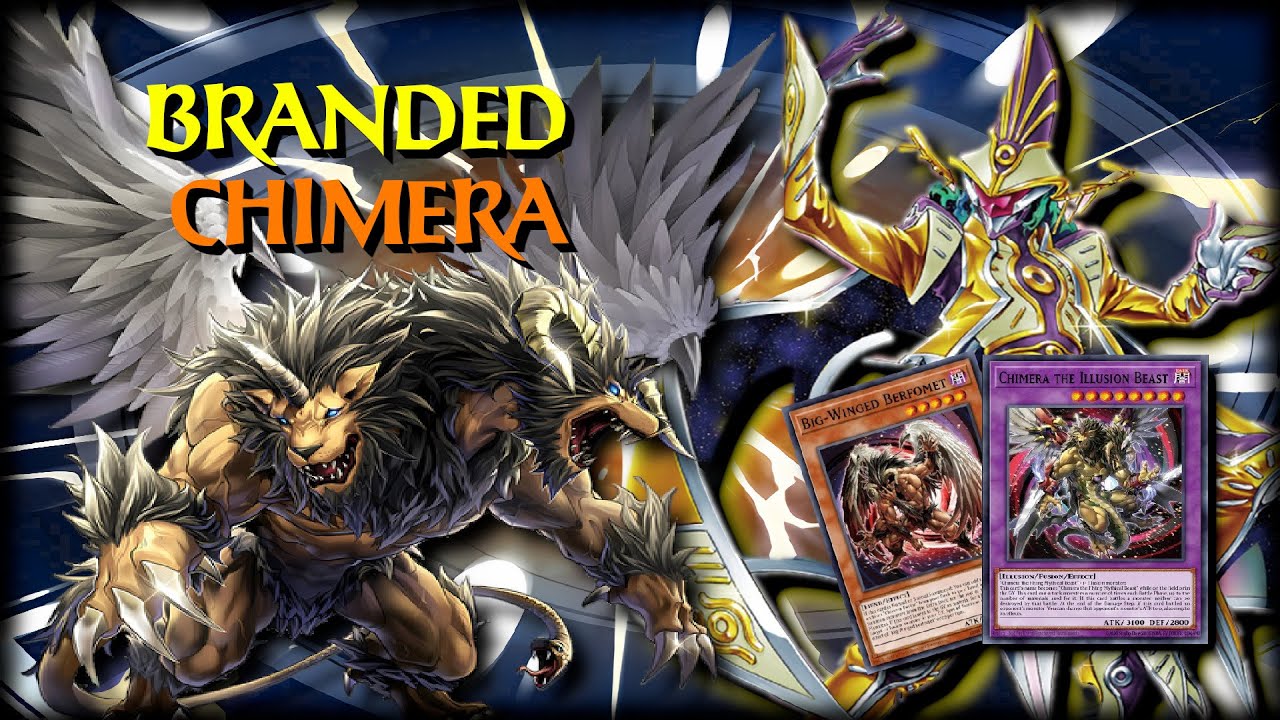Branded Chimera Deck profile + Combos ¡Aprende a jugarlo! #yugioh # ...