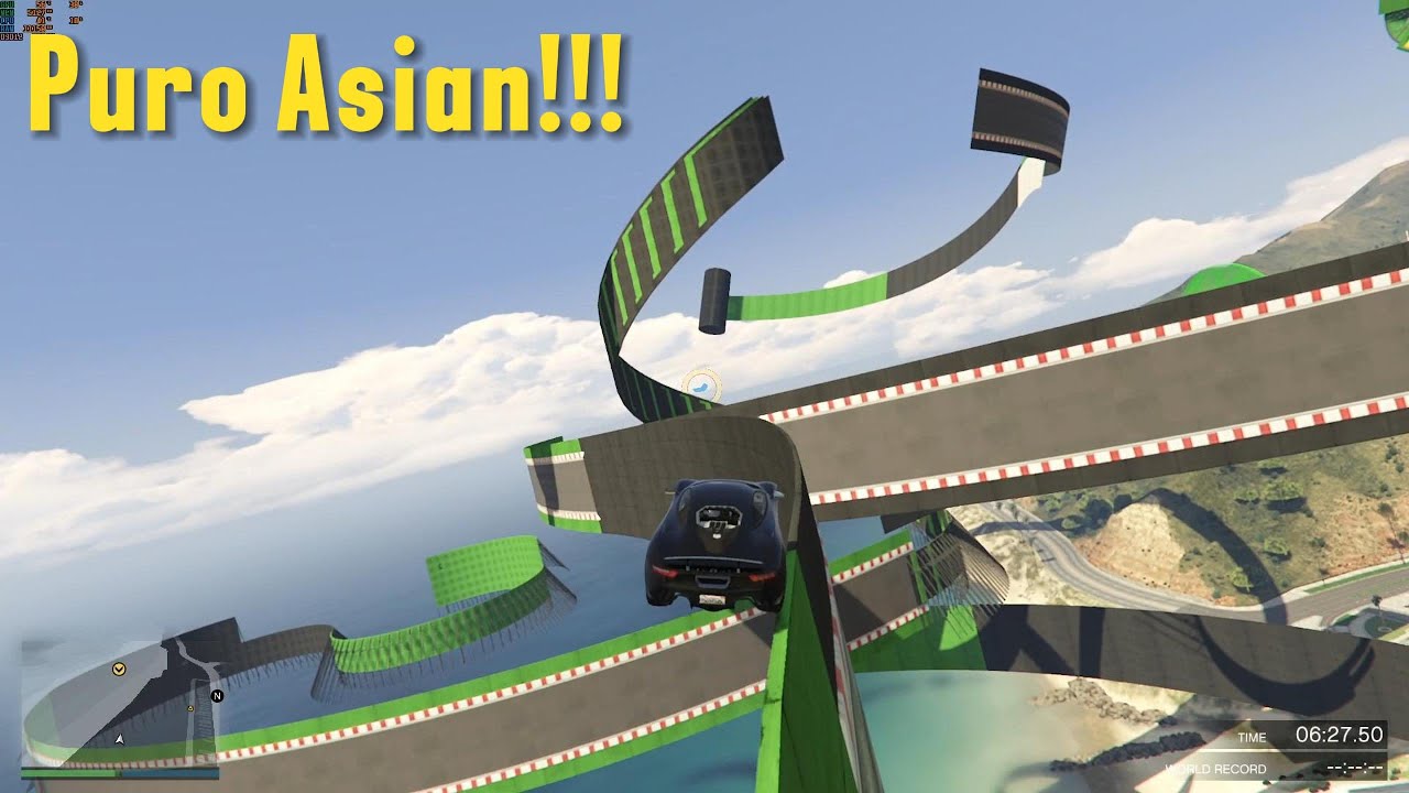 Puro Asian !!! - GTA Online - Custom Race - YouTube