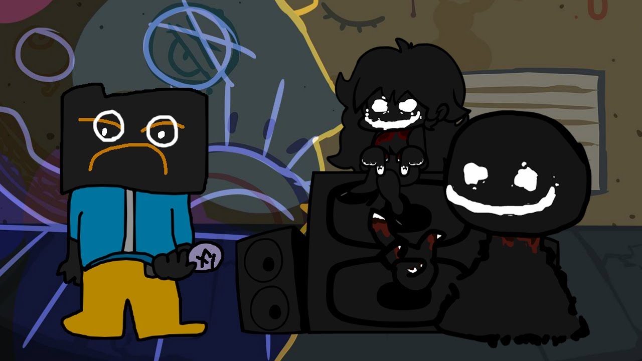 Ballistic But Crazy Ron And Scary Bob Sings It - Friday Night Funkin ...