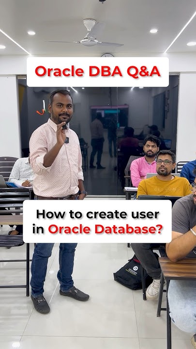 How to create user in Oracle Database? | Question and Answer sesssion with learnomate student ...