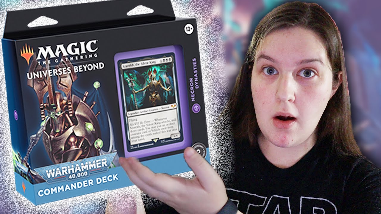 Wait… This precon is AWESOME! | Necron Dynasties | Warhammer 40k MTG ...