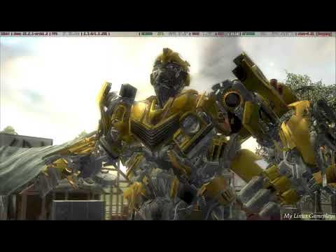 Transformers: The Game 2007 | Gameplay Linux - YouTube