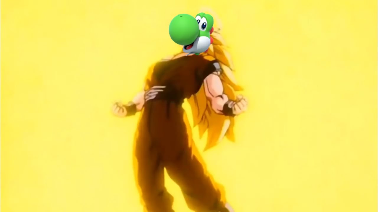 Yoshi goes Super Saiyan 3. - YouTube
