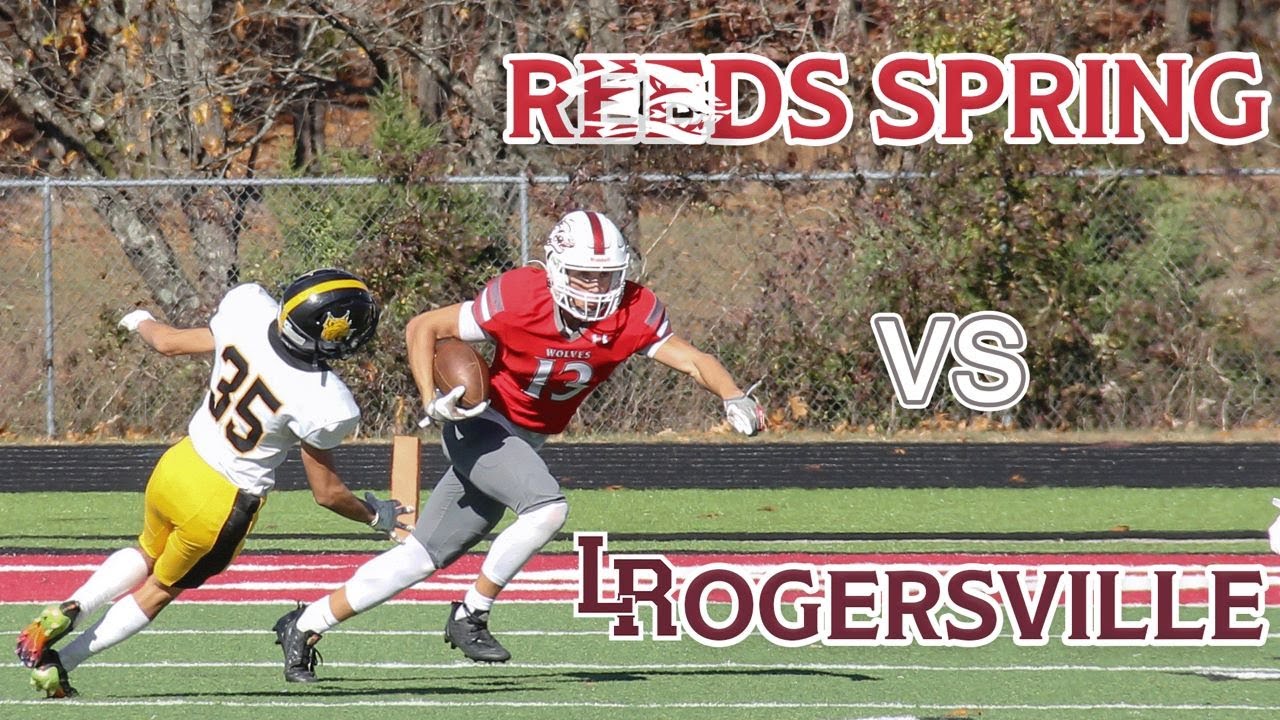 Reeds Spring Wolves Football VS The Logan Rogersville Wild Cats - YouTube