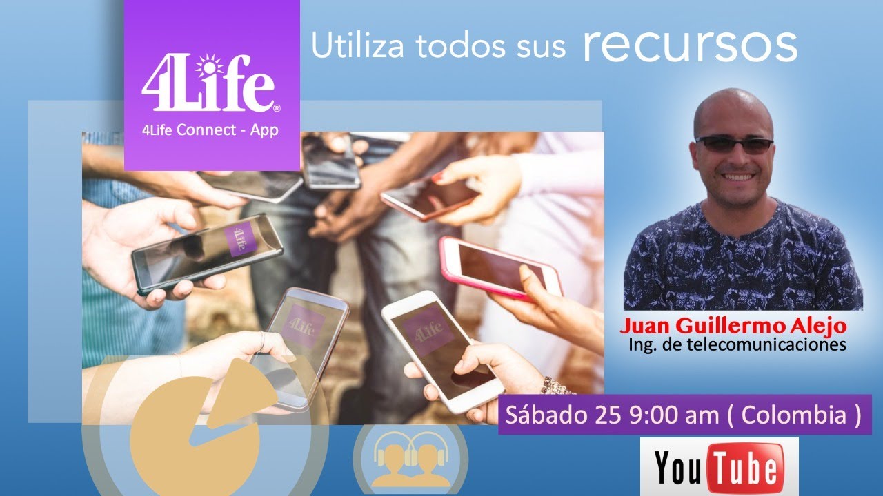 Manejo de 4Life connect-App - YouTube