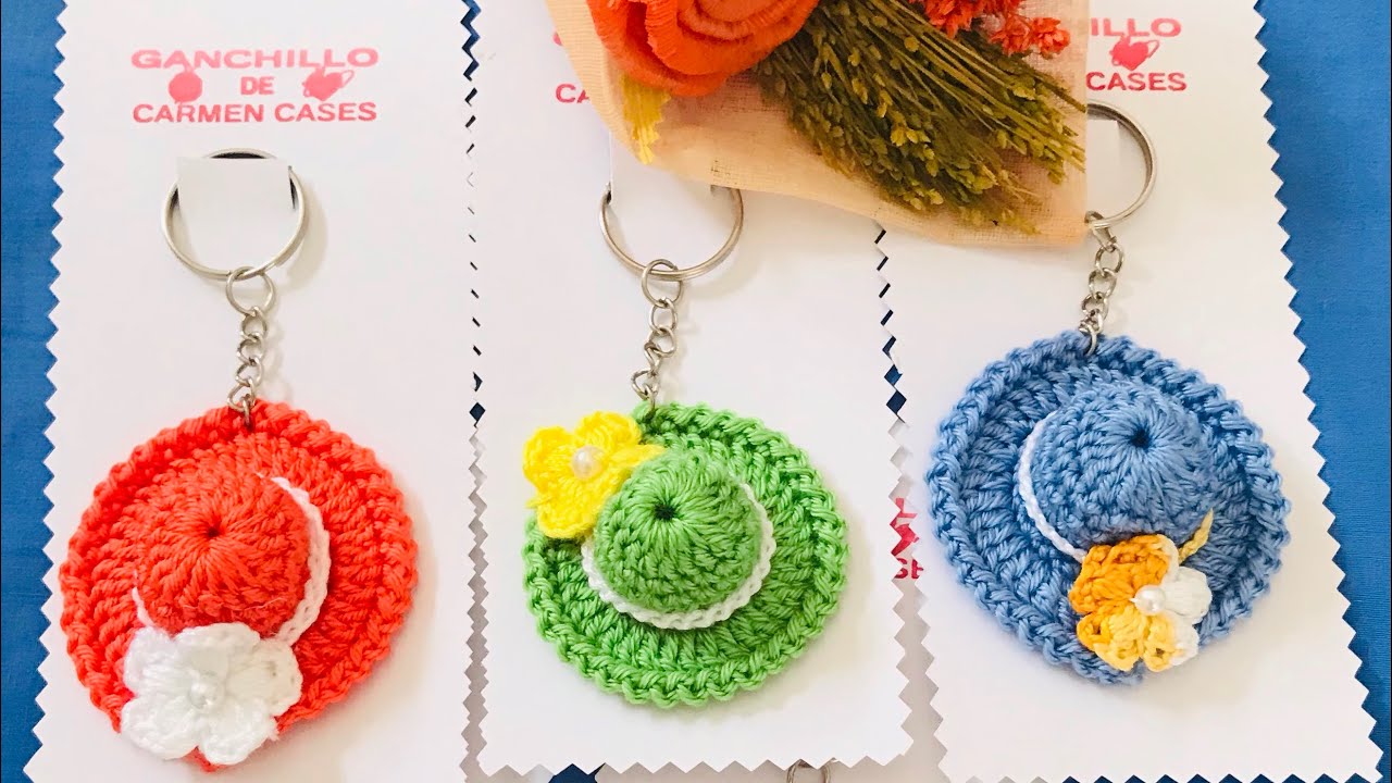 GANA DINERO SEGURO CON ESTE PROYECTO A CROCHET!!!. LLAVERO A CROCHET ...