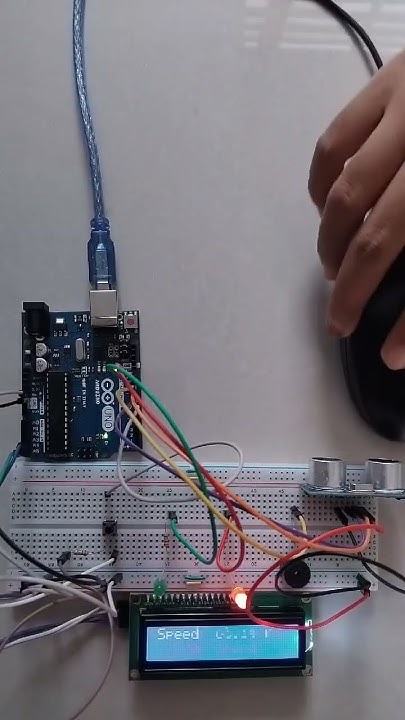Vehicle Speed Detector Using Ultrasonic Sensor #arduino - YouTube
