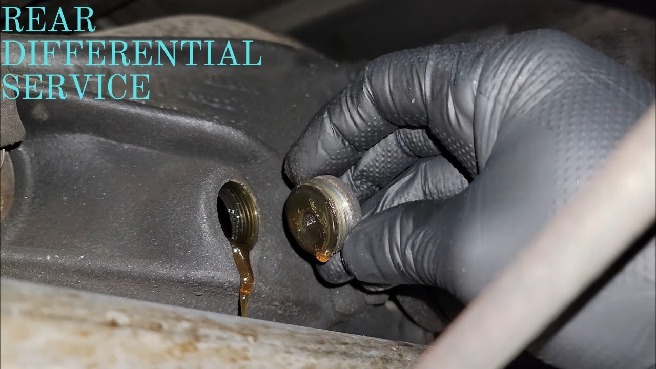 W124 Rear Differential Service - YouTube