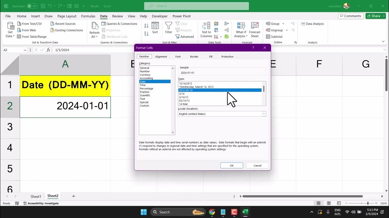 How To Correct Date Format In MS Excel YouTube how-to-correct-date-format-in-ms-excel-youtube