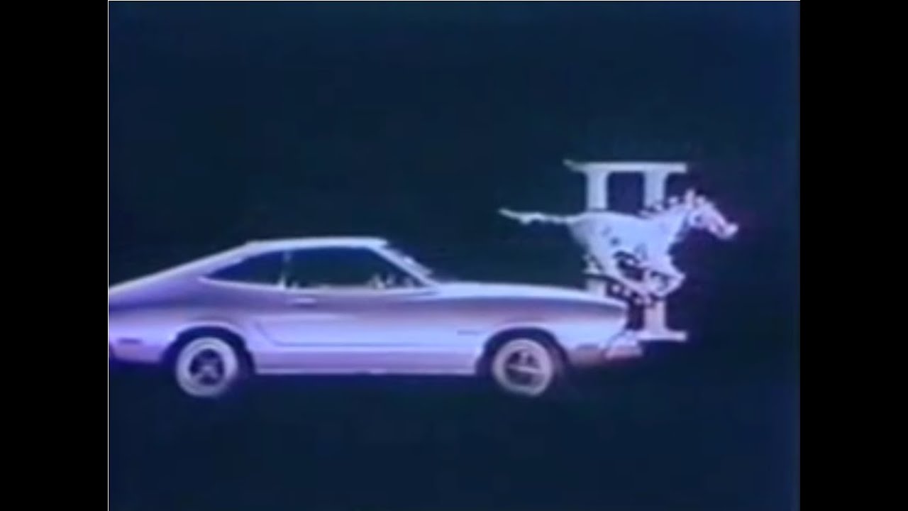 1974 Ford Mustang II Commercial - YouTube